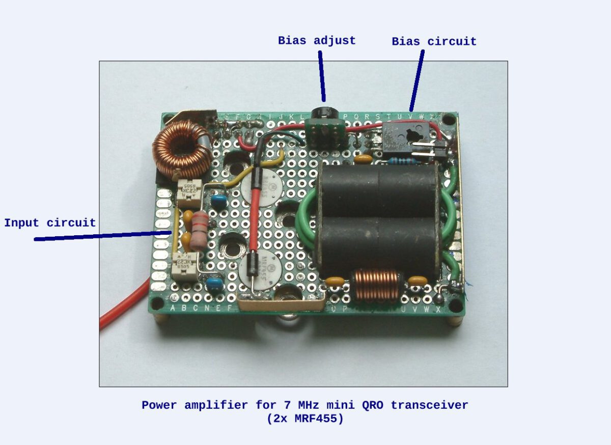 An ultra compact QRO transceiver for 40 Meters with 50 to 70 watts ...
