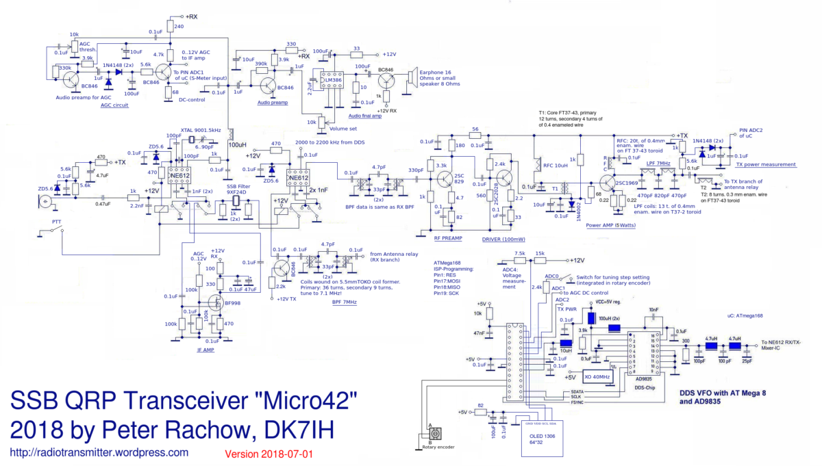 A compact project: The “Micro42” – Another “shirt pocket” SSB ...