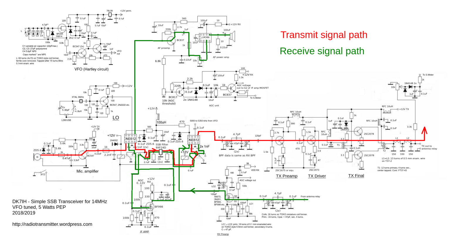 A “lean design” SSB-Transceiver for 14 MHz – DK7IH Radio & Electronics ...
