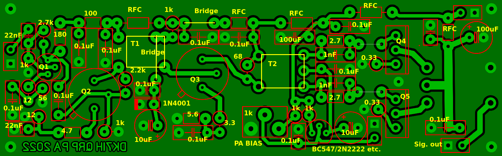 Classical QRP Circuits: A 10 Watts PA module for SSB – DK7IH QRP ...